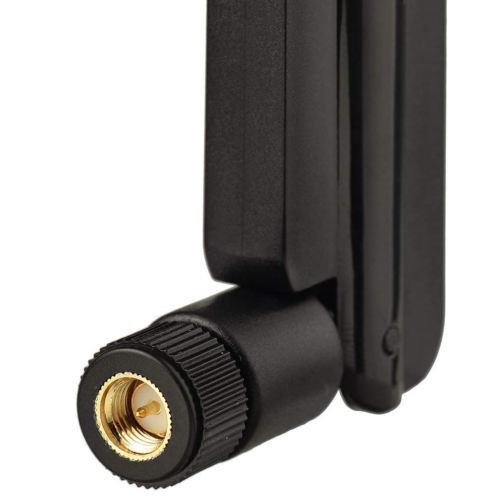 Eightwood 2.4GHz 5GHz WiFi Antenna Dual Band SMA Male Antenna (2-Pack) for Car Trailer Backup Cameras Wireless Security Cameras