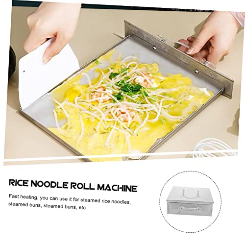 1pc Roll Rice Roll Stainless Steel Basket for Vegetables Vegetable s Steamed Vermicelli Roll Chinese Rice Roll Rice Roll Making Tool Drawer