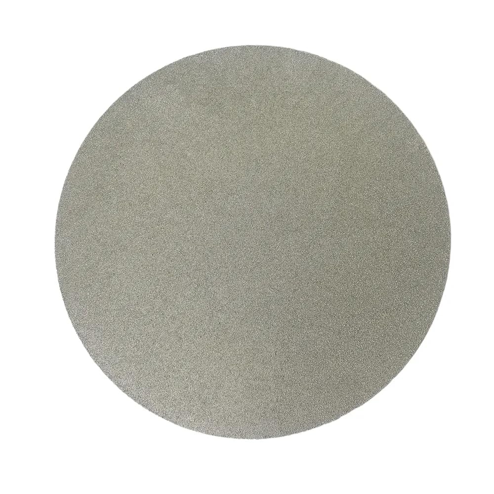 12â 300mm 80-600# Large Size Diamond Coated Flat Lap Wheel Lapidary Polishing Grinding Disc Grinding Pottery Stone Glass (12INCH 300mm, 600)