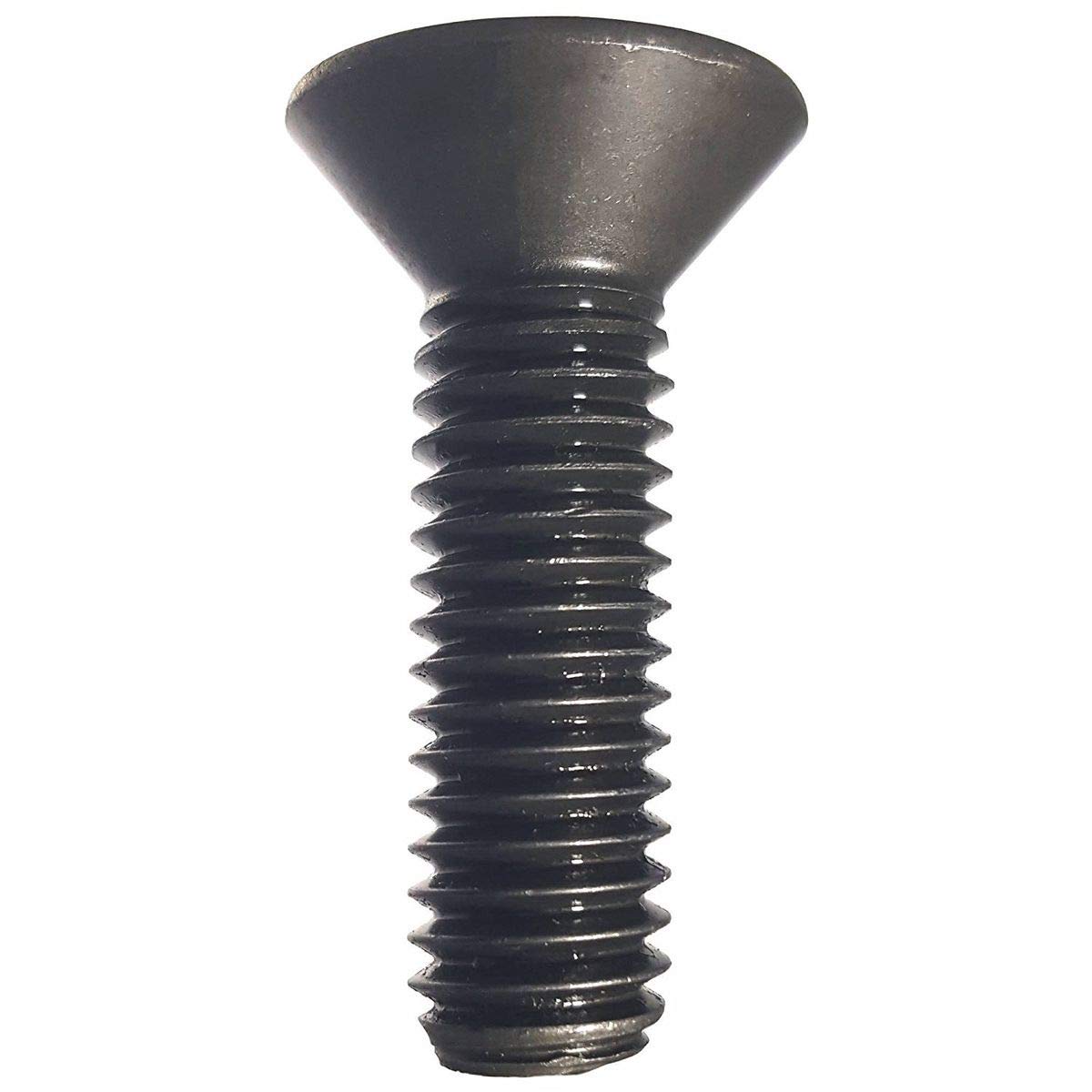 6-32 x 7/16 Flat Head Socket Cap Screws Grade 8 Steel Black Oxide Qty 250
