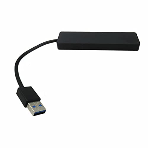 USB 3.0 Hub 4-Port Adapter Charger Data Super Speed for PC Mac Laptop Desktop