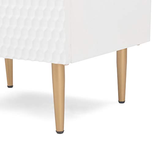 Amazon Brand β Rivet Kingston Modern Dresser 19.69"W, White