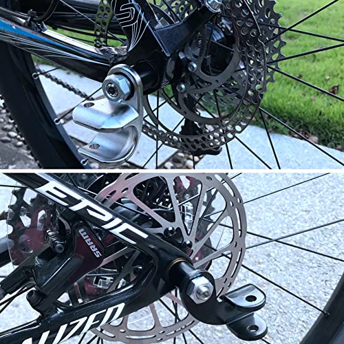 12MM Thru Axle Adapter for Bike Trailer Hitch 1.0 1.5 1.75 TP Compatible with 142-148 Hub Size Different Shalft Length for Choose (M12x 1.75 - 181mm (142-148))