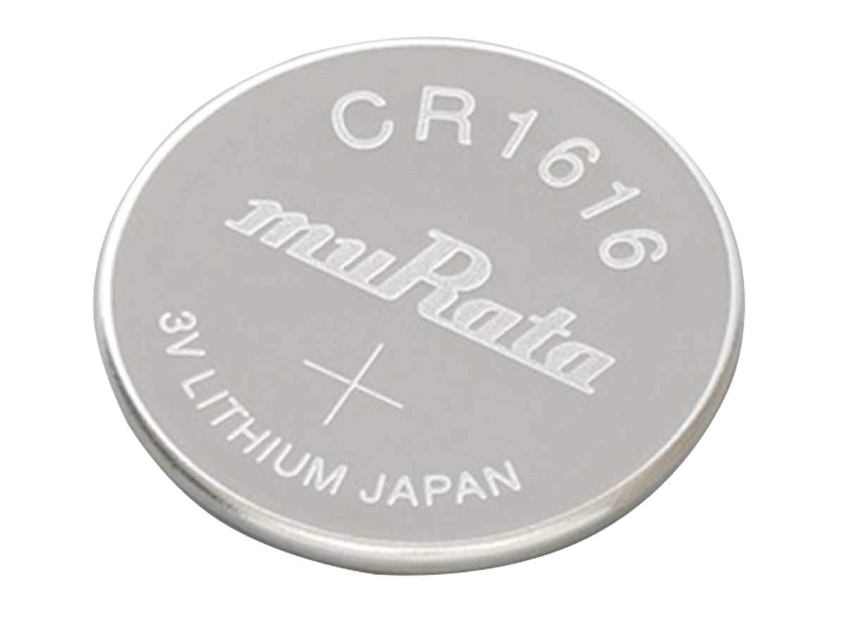 Murata CR1616 Battery DL1616 ECR1616 3V Lithium Coin Cell (100 Batteries)