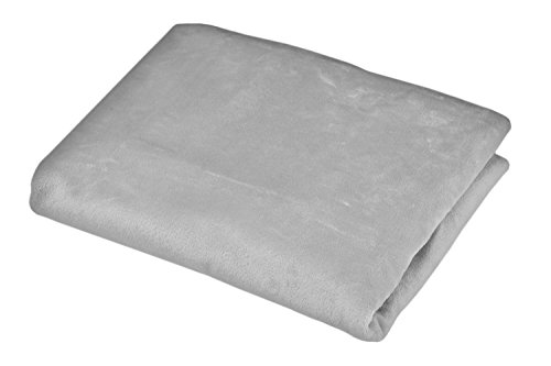 American Baby Company Heavenly Soft Chenille Fitted Pack N Play Playard Sheet, Gray, 27 x 39, for Boys and Girls