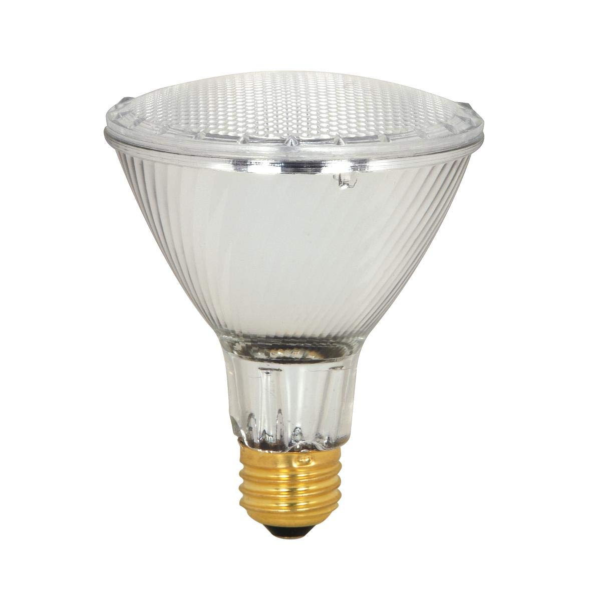 15 Pack Satco S2243 60 Watt 1090 Lumens PAR30 Long Neck Halogen Narrow Flood 34 Degrees Dimmable Clear Light Bulb (75 Watt Replacement)