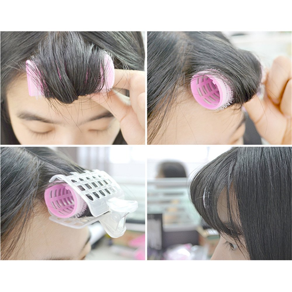 3Pcs/Set Hairdress Magic Bendy Hair Rollers Curlers Spiral Curls DIY Air Bang Curlers Women Styling Tools (Big Size)