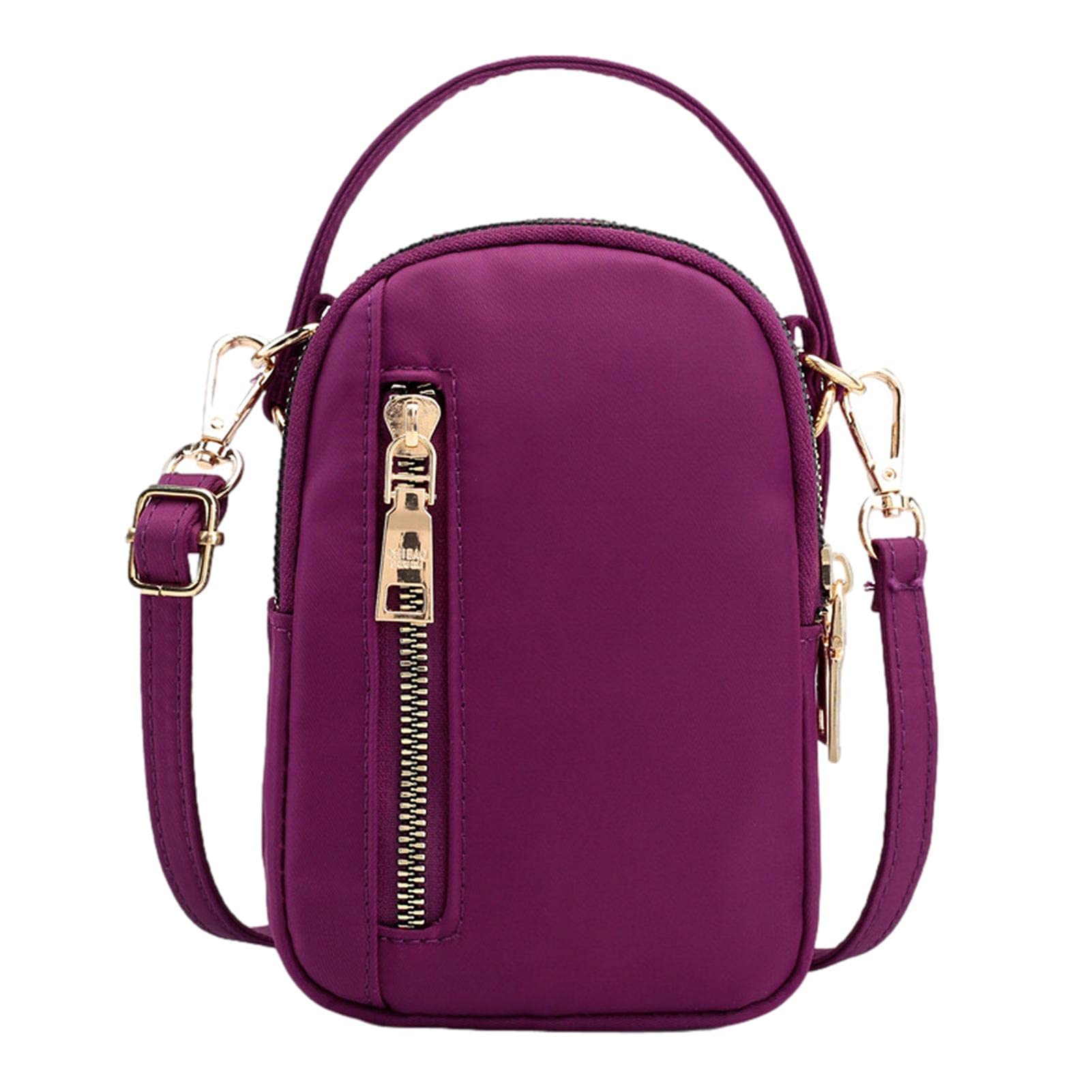 Activane Small Bag for Women Shoulder Bag with Detachable Strap for Passport Cell Phone