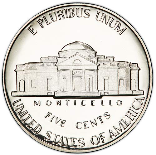 1975 S Proof Jefferson Nickel Choice Uncirculated US Mint