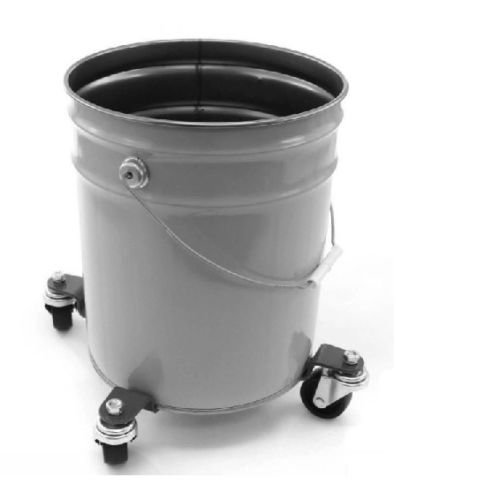 4 Drum Dolly 5 Gallon Bucket w Swivel Casters Heavy Duty Steel Frame