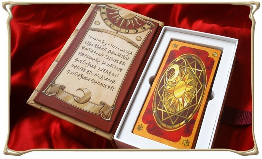 53PCS/Set Card Captor Sakura Clow Cards Kinomoto Sakura Magic Book Set