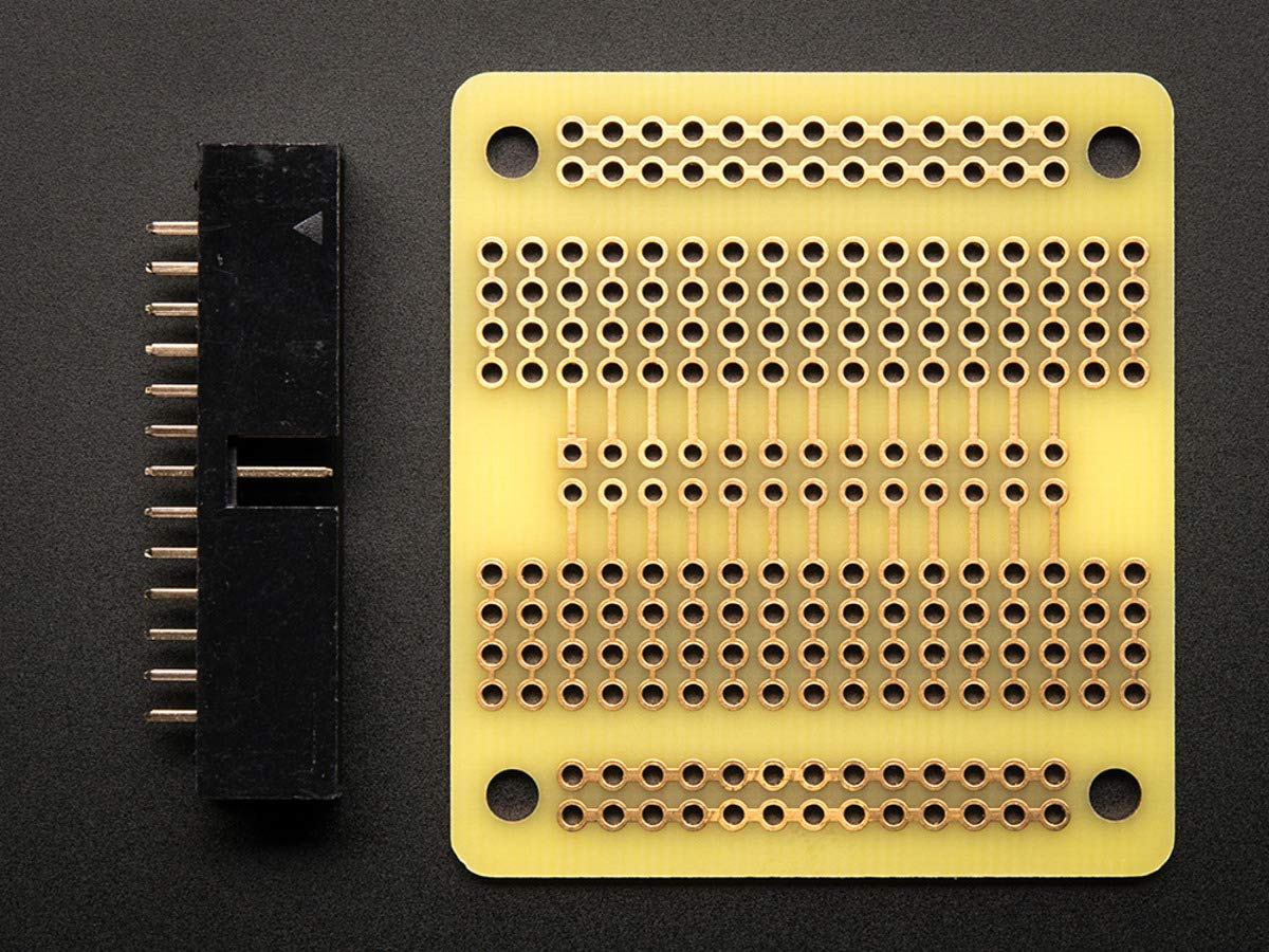 Adafruit Small-Size Perma-Proto Raspberry Pi Breadboard PCB Kit [ADA1171]