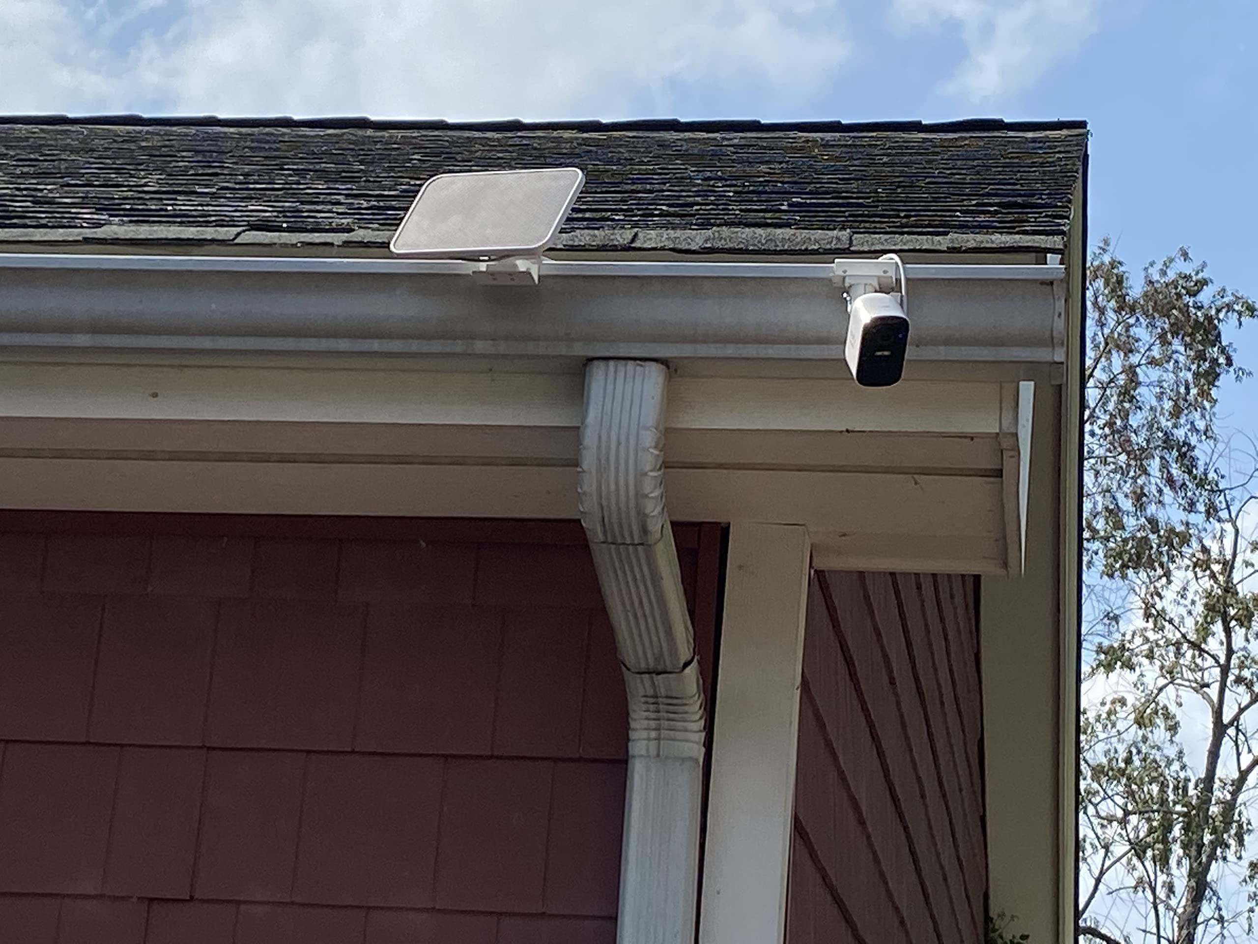 Aobelieve Gutter Mount for eufyCam 2C and eufyCam 2C Pro Camera, White