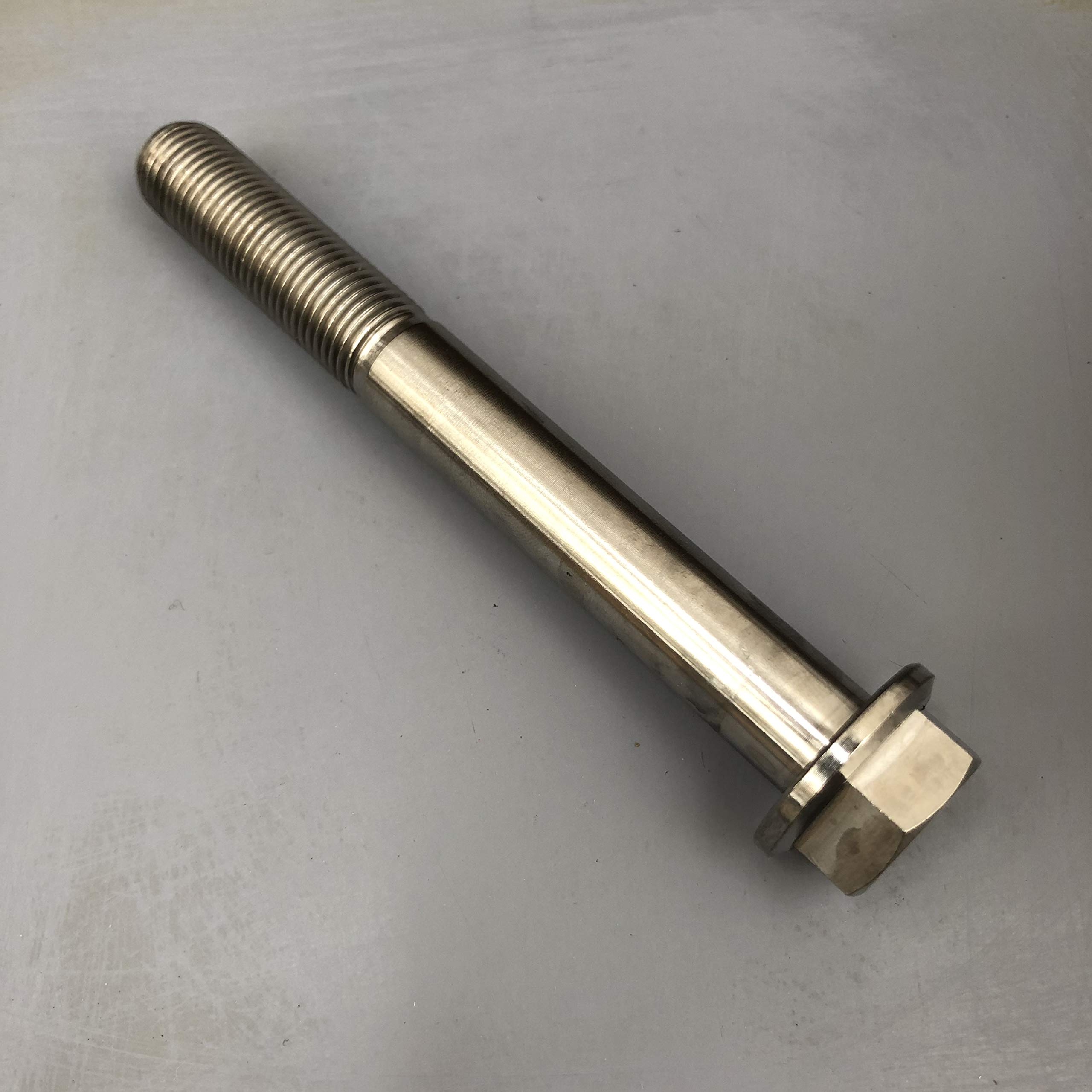 M12 x 1.25 x 100 mm Titanium Ti Screw Bolt Socket Cap Head & Hexagon Hex Flange Head + Blue Thread Lock