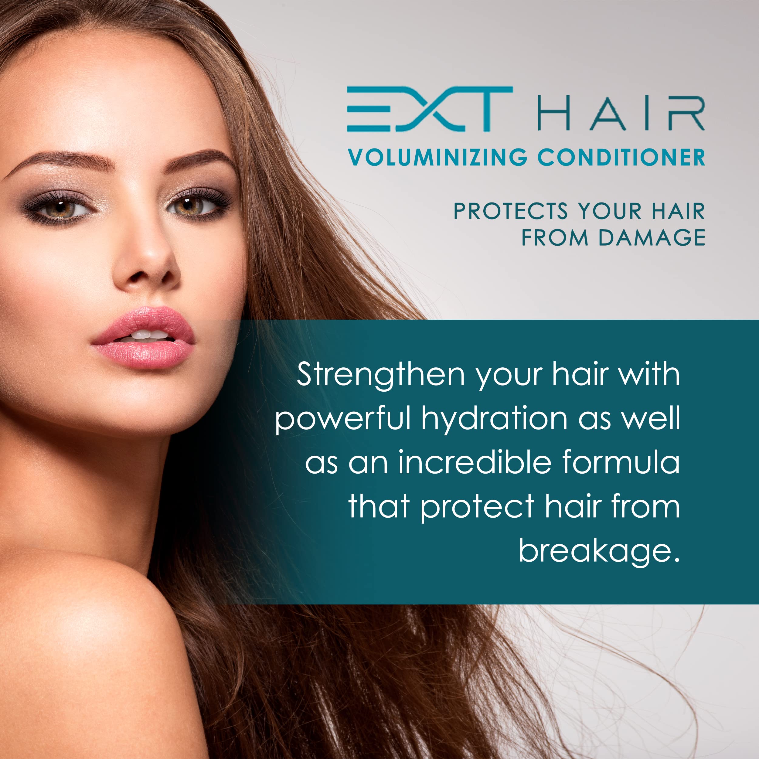 EXT Volumizing Conditioner for Fine Hair, Sulfate Free Volumizing Conditioner for Women or Men, Gluten Free DENSITY EXHILAR8 Thickening Conditioner, 10 Fl Oz