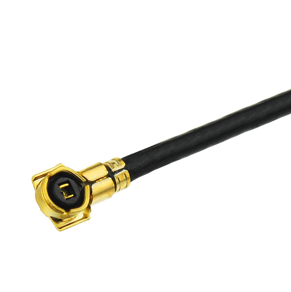 BINGFU U.FL IPX IPEX MHF4 to RP-SMA Female Bulkhead Mount WiFi Antenna Cable 30cm 12 inch 2-Pack for Intel AX200NGW 8265AC 8265NGW 7265AC 9560AC M.2 NGFF Interface Wireless Network Card WiFi Adapter