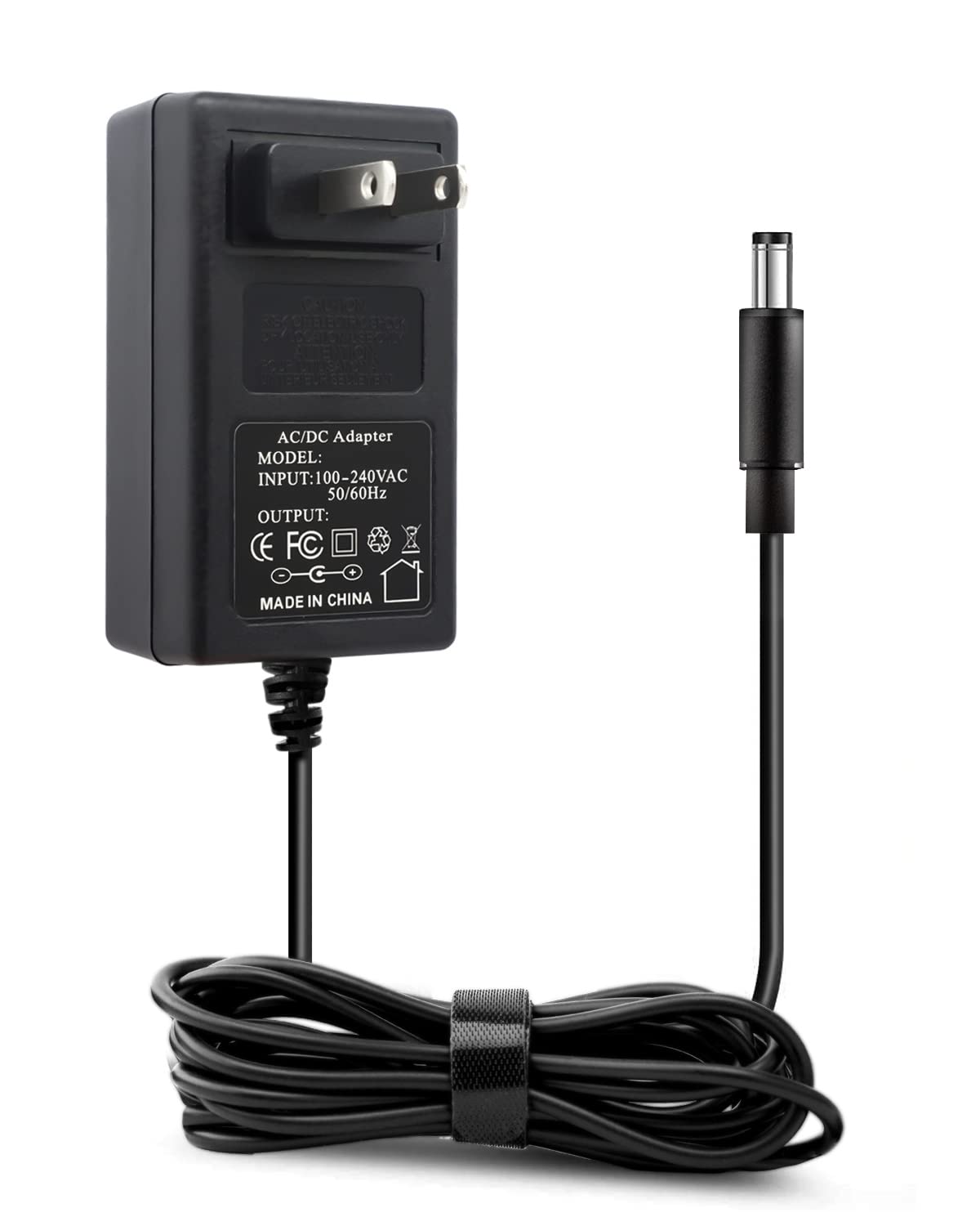 9V 2A Adapter Power Supply 9 Volts 2 Amps AC to DC Plug 5.5 x 2.1mm & 2.5mm for 9volt 500mA 600mA 800mA 900mA 1000mA 1500mA 2000mA Equipment, Extra Long 6ft Cord