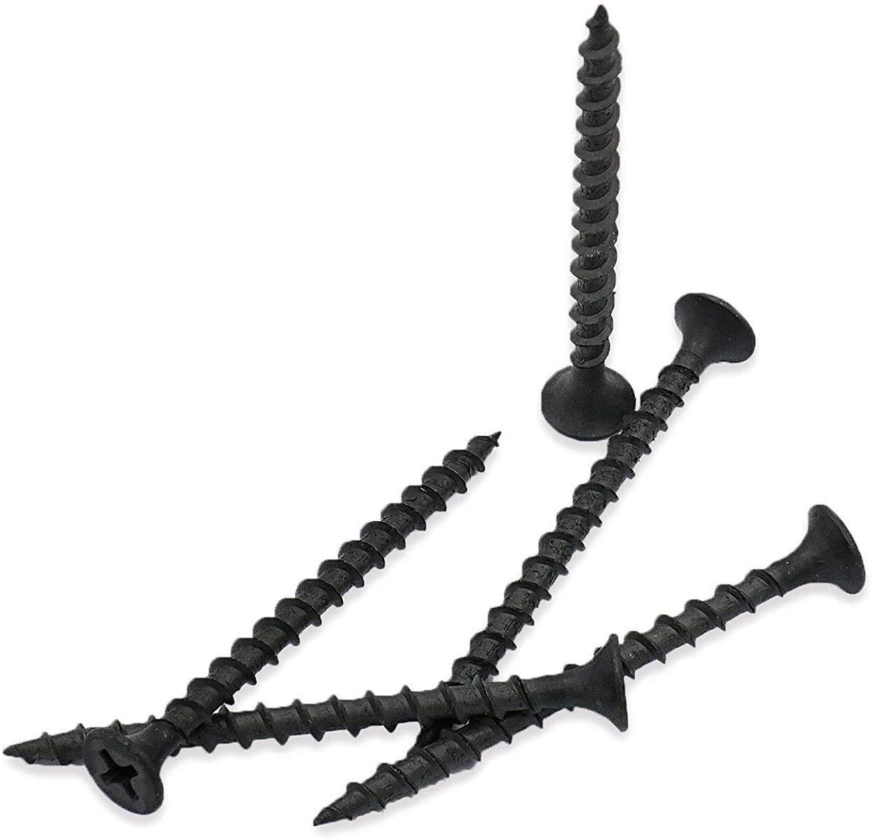 FASTENPOWER Drywall Screws 100 Qty #6 x 2â Coarse Thread Bugle-Head, Phosphate Coated Drywall Screws #6 x 2 in. (3.5 x 50), 100 Pack