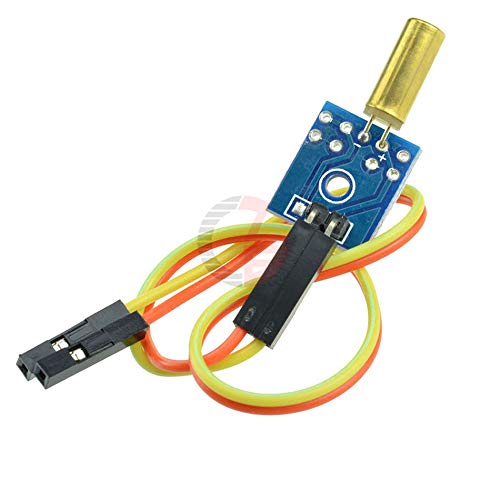 5Pcs 3.3V-12V Tilt Sensor Module Angle Vibration Sensor Board with Free Cable for Arduino STM32 AVR Raspberry Pi