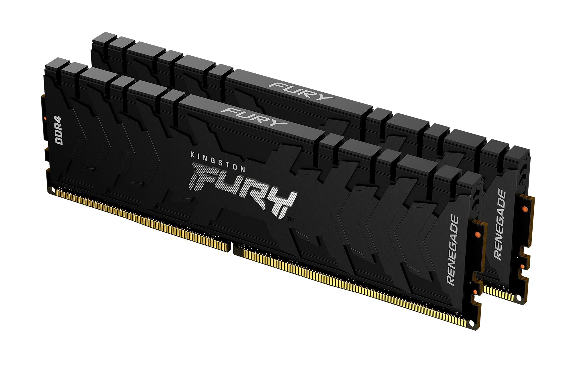 Kingston FURY Renegade 64GB (2x32GB) 3200MT/s DDR4 CL16 Desktop Memory Kit of 2 | Intel XMP | AMD Ryzen | Low Latency | KF432C16RBK2/64