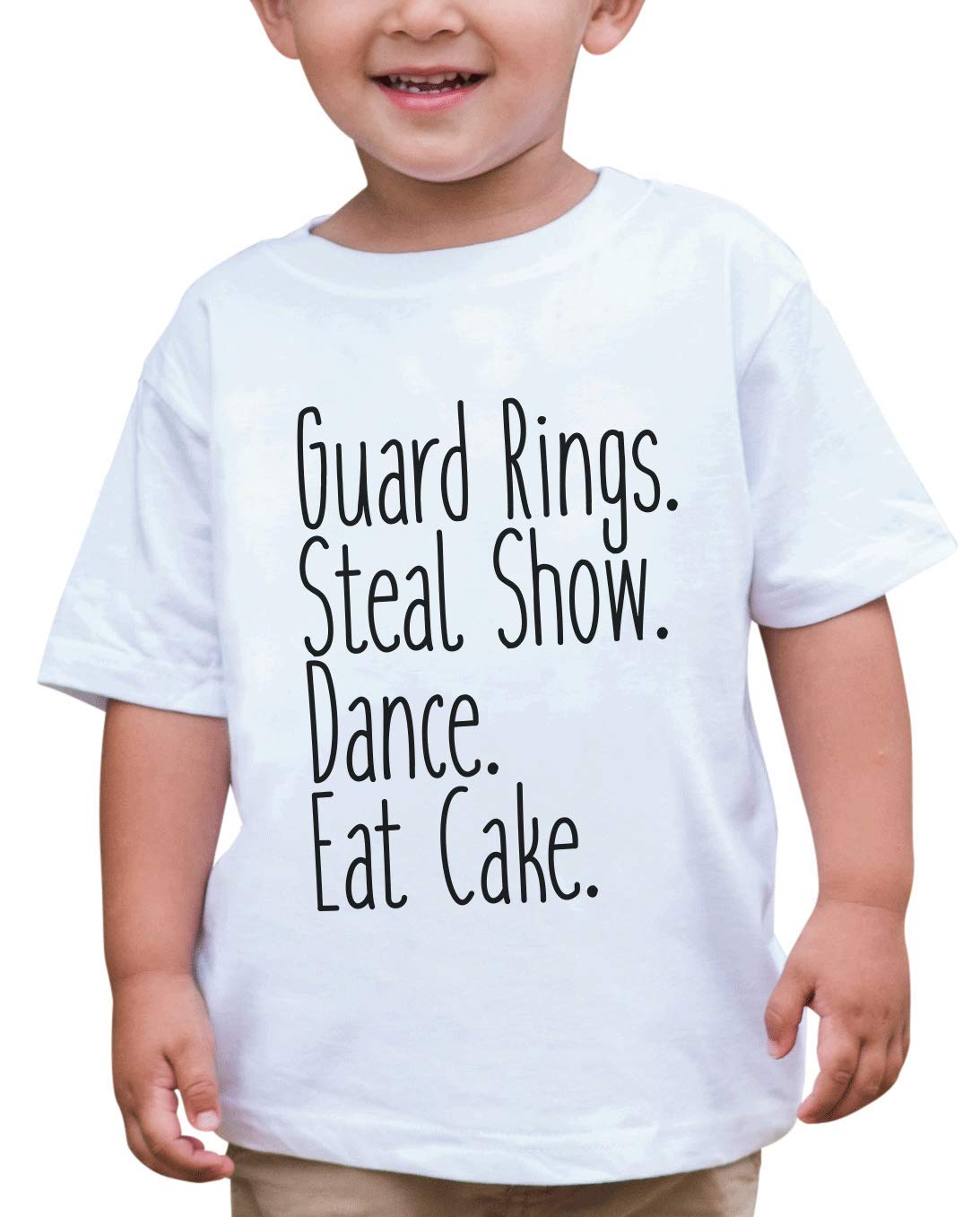 7 ate 9 Apparel Toddler Boy's Funny Ring Bearer Wedding T-Shirt 2T Black