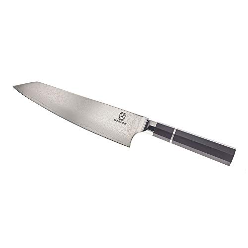 Mercer Culinary Premium Grade Super Steel, 8-Inch Chef's Knife, Ebony Wood Handle