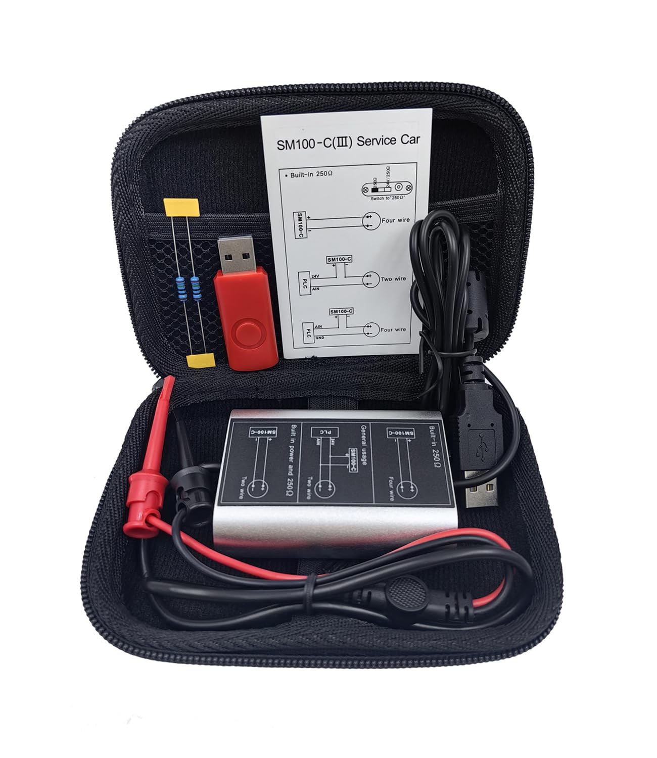 A.Dinsenen integrative USB Hart Modem USB to Hart Protocol Modem Hart Transmitter HART Convertor(Suitable for All Devices Which Support Hart Protocol)