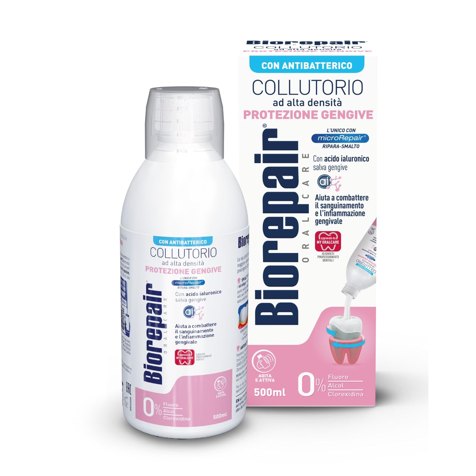Biorepair Collutorio Gum Protection 500ml /16.91 fl.oz