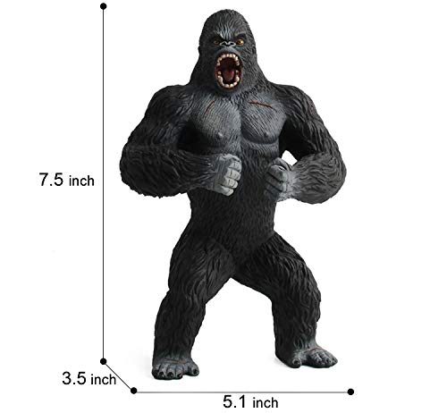 7.5 inch Orangutan Figurines Gorilla Model Plastic Animal Action Figure for Animal Collection