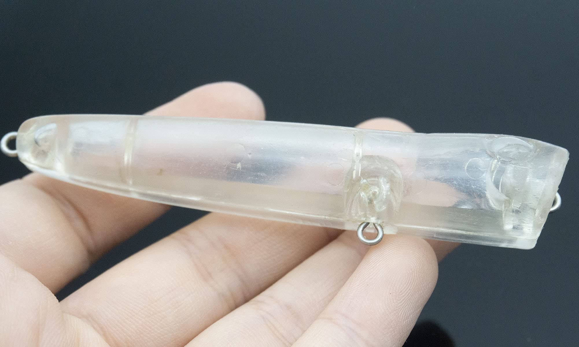 10PCS Unpainted Lure Blanks 10.56g 8.8cm Crankbait Simulation Blank Body Clear Hard Baits Trout Salmon Minnow Lure Popper Lures Topwater Freshwater 65