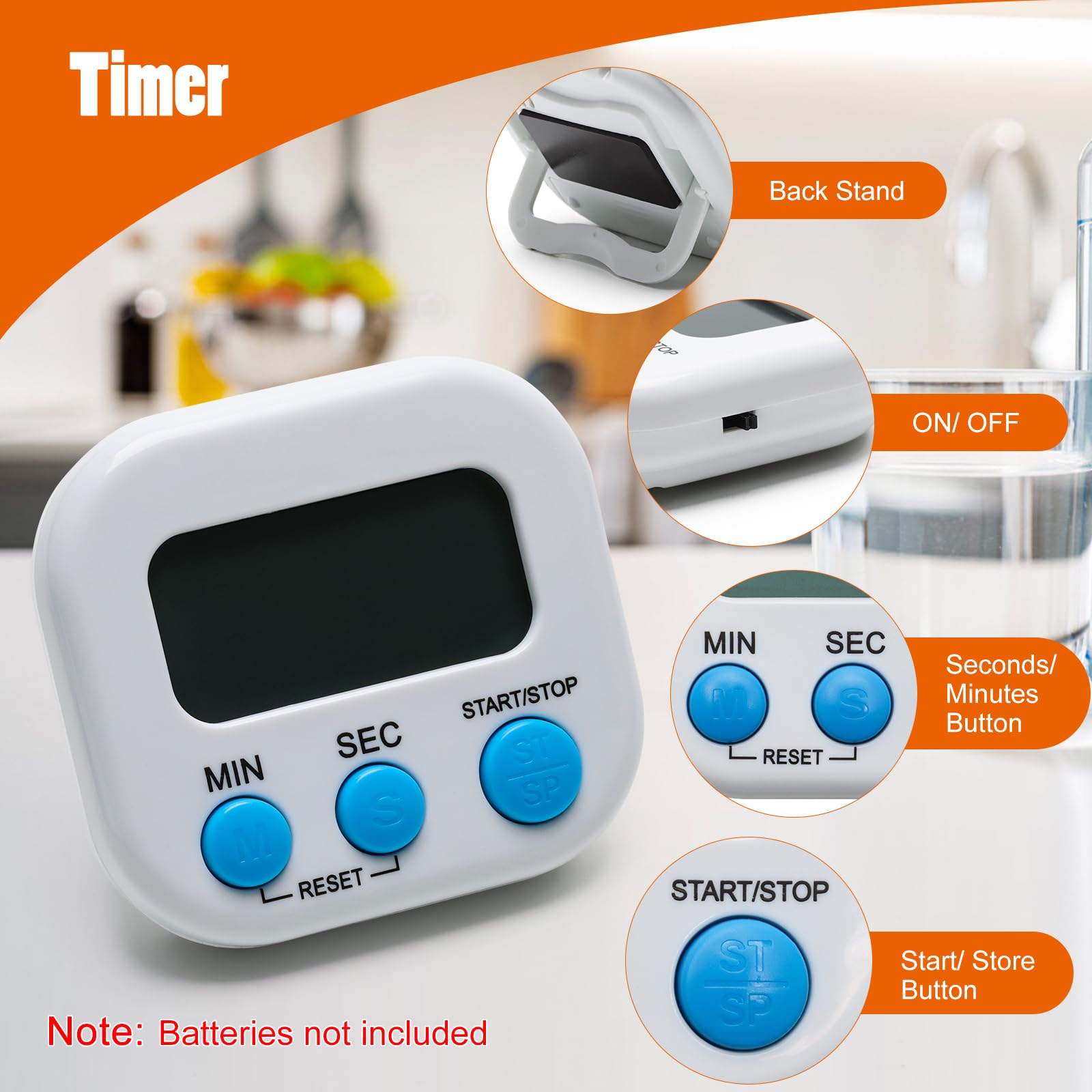 125+8P Drinking Water Testing Kit for Home, Anglekai Water Testing Kit with 125P Testing Strips/ 4P Bacteria Tests/Tube/Dropper/Timer/Instruction, Well Water Test Kit for Home Water Quality Test