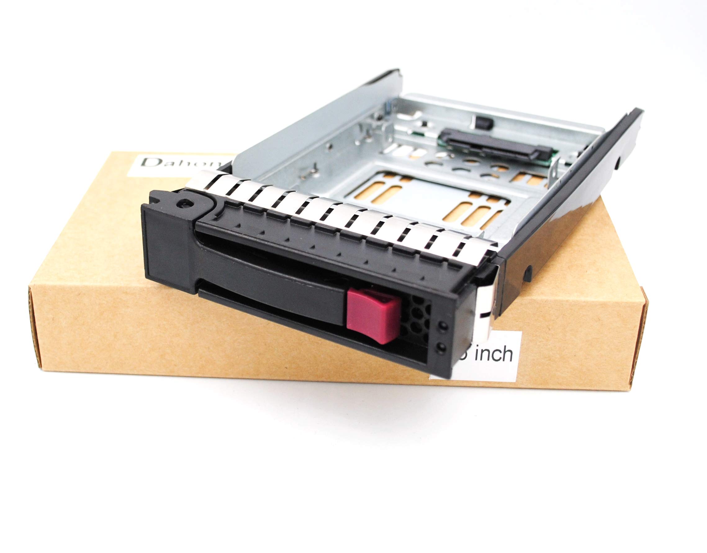 3.5" 373211-001 Hybrid Tray Caddy with 654540-001 2.5" SSD to 3.5" SATA for HP ProLiant DL140 G3 DL320 G4 DL160 G5 DL160 G6 DL370 ML370 DL145