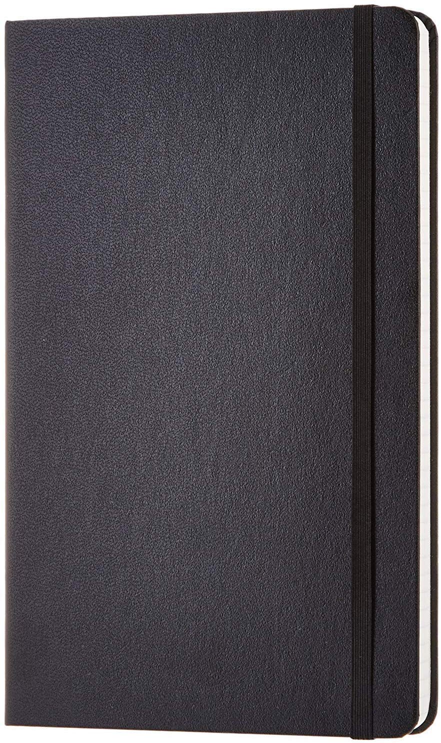 Amazon Basics Classic Grid Notebook, 240 Pages, Hardcover - 5 x 8.25-Inch, Graph Ruled Pages
