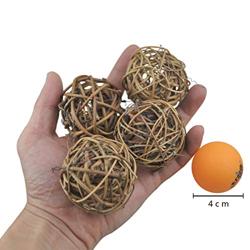 10pcs Wicker Dried Vine Balls Table Wedding Party X-mas Garden Diameter 2 Inch