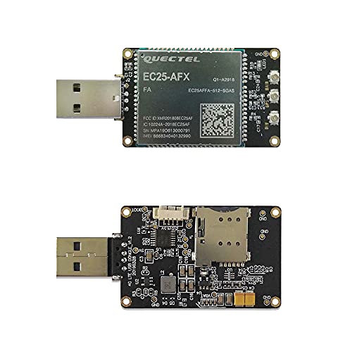 EXVIST 4G LTE USB Dongle W/ EC25-AFX LCC Modem W/SIM Card Slot/GPS Carrier Verizon/AT&T