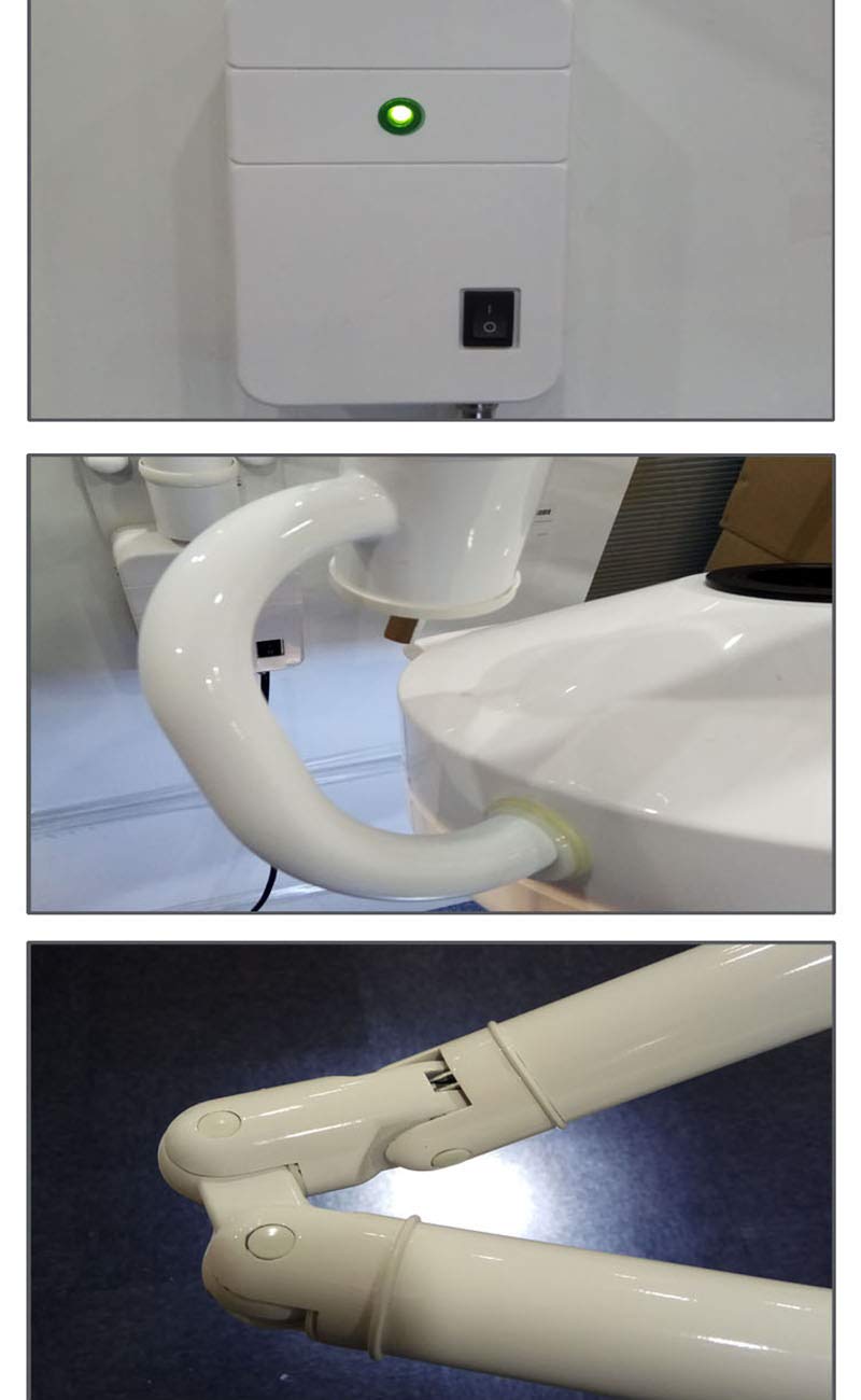72W LED Stomatology Cold Light Shadowless Lamp Surgical Wall-Mounted Lamp Beauty Tattoo Pet Surgery Shadowless Light 24 Bulbs