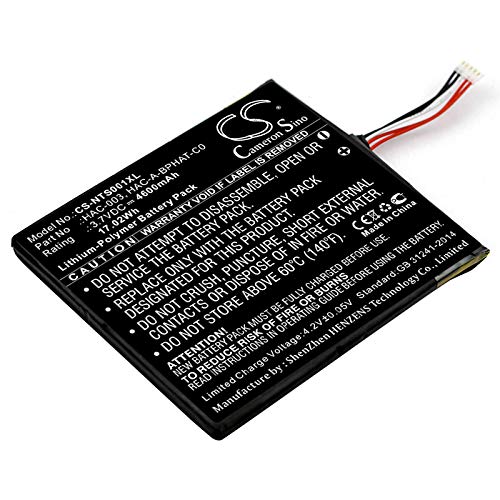 3.7V Battery Compatible with Nintendo HAC-003, HAC-A-BPHAT-C0, HAC-S-JP/EU-C0, Switch HAC-001