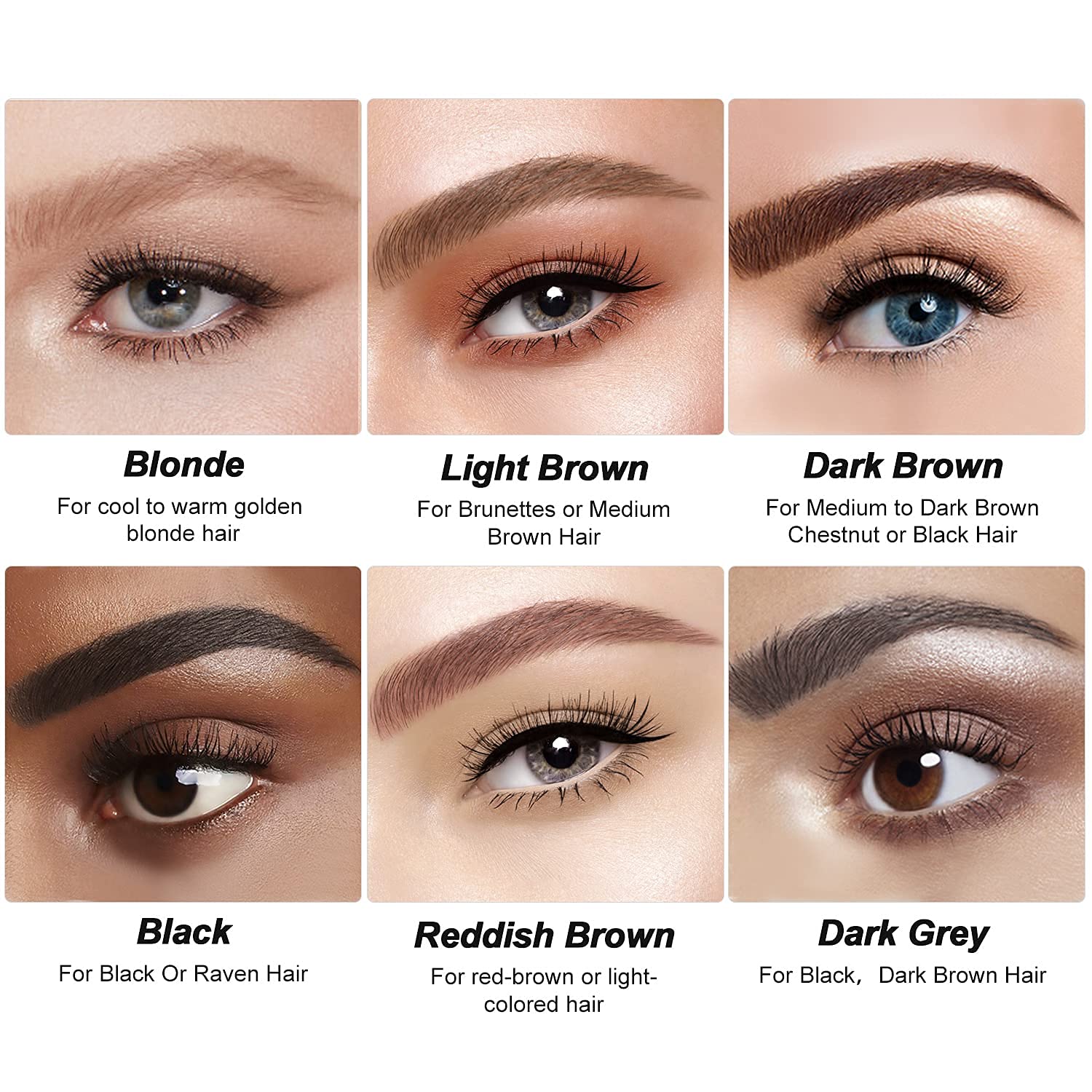 Eyebrow Pen - iMethod Upgrade Eyebrow TattooPen, Eyebrow Makeup, Long Lasting, Waterproof and Smudge-proof, Light Brown