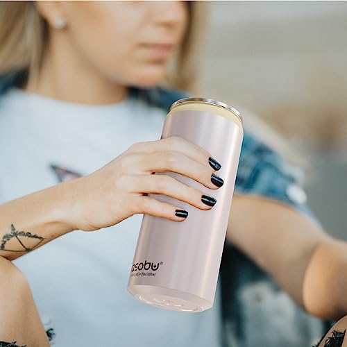 Asobu Multi Can Cooler Insulated Sleeve fits for Slim and Standard 12 Oz and 16 Oz Hard Seltzer, Soda, Beer or Energy Drinks and all standard size Beer Bottles(Silver)