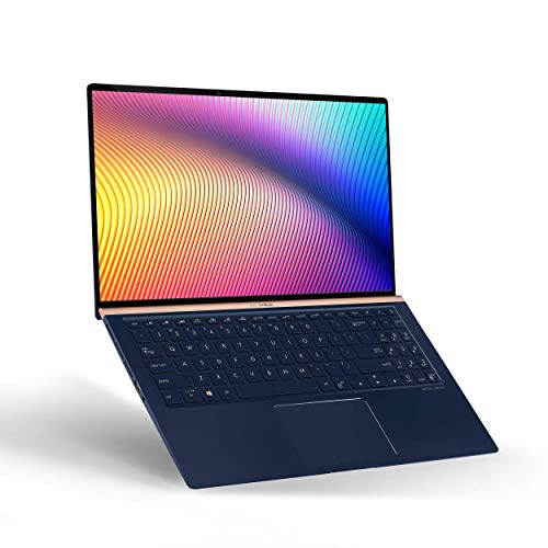 ASUS ZenBook 15 Ultra Slim Compact Laptop 15.6” FHD 4-Way NanoEdge, Intel Core i7-8565U Processor, 16GB DDR4, 512GB PCIe SSD, GeForce GTX 1050, Ir Camera, Windows 10, UX533FD-DH74, Royal Blue
