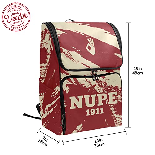 BBGreek Kappa Alpha Psi Fraternity Paraphernalia - NUPE 1911- College Backpack, Book Bag - Official Vendor