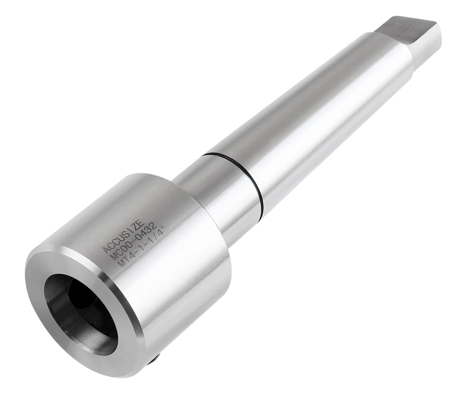 Accusize Industrial Tools Magnetic Drill Annular Cutter Arbor Mt4 to 1-1/4'' Weldon Shank, Mc00-0432