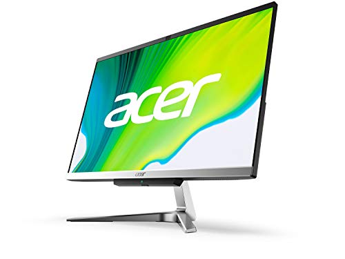Acer Aspire C24-963-UR14 AIO Desktop, 23.8" Full HD Display, 10th Gen Intel Core i5-1035G1, 12GB DDR4, 512GB NVMe M.2 SSD, 802.11ac WiFi 5, Wireless Keyboard and Mouse, Windows 10 Home