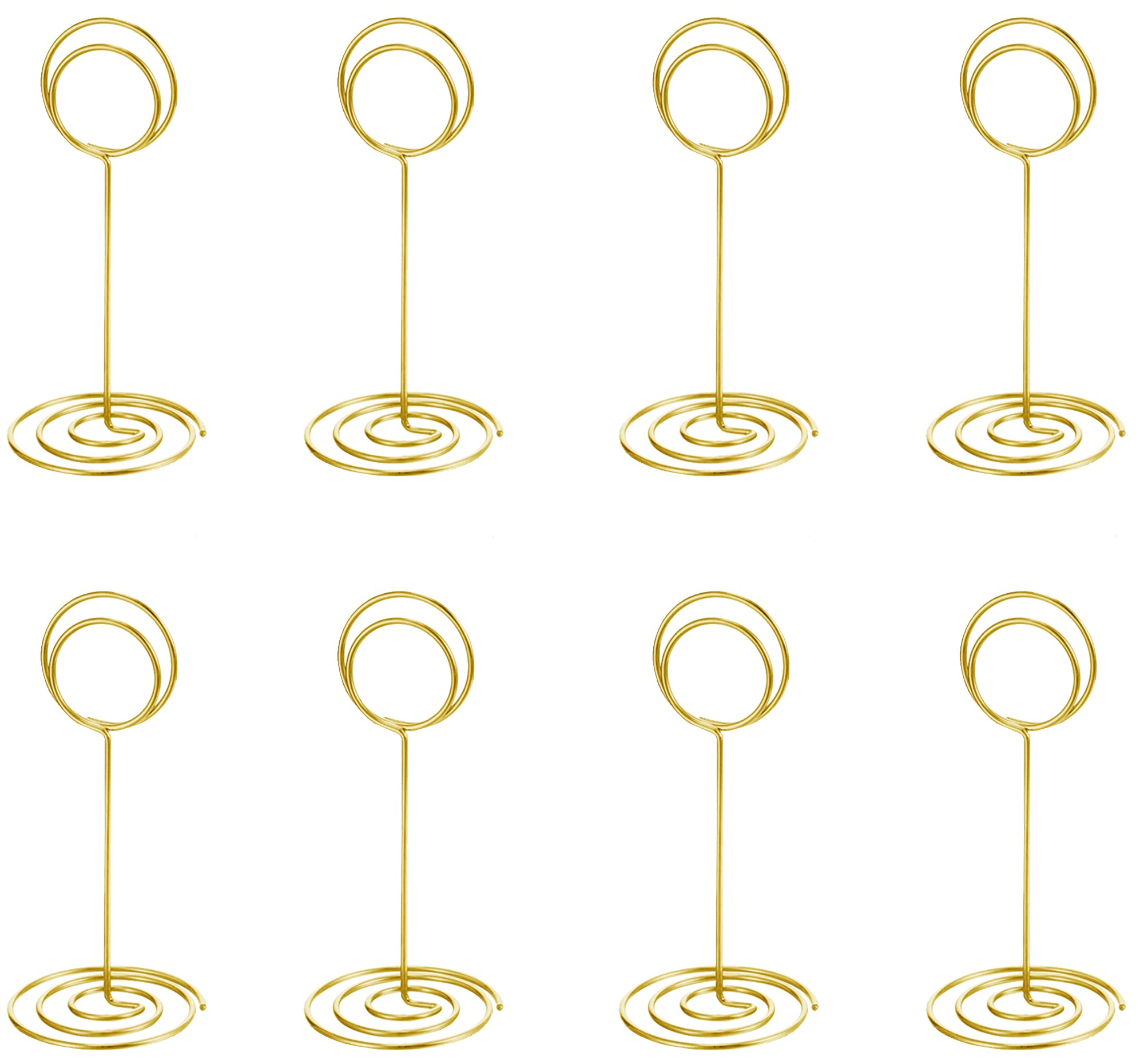 20 Pack Table Number Holders Place Card Holder Photo Picture Holder for Wedding, Birthday Party