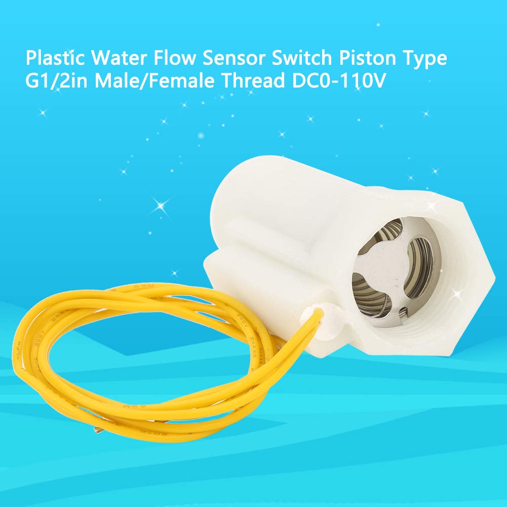 Water Sensor Switch, Fs-1/2-Nylon G1/2in External/Internal Thread DC0-110V Plastic Water Control Sensor Switch, Sensor Switch