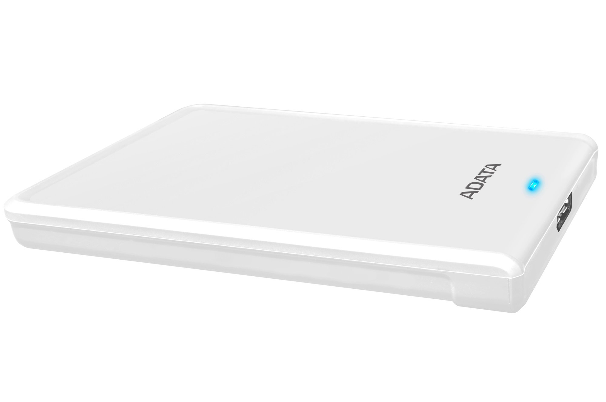 ADATA TECHNOLOGY ADATA 2TB HV620S Slim External Hard Drive 2.5" USB 3.1 11.5mm Thick White