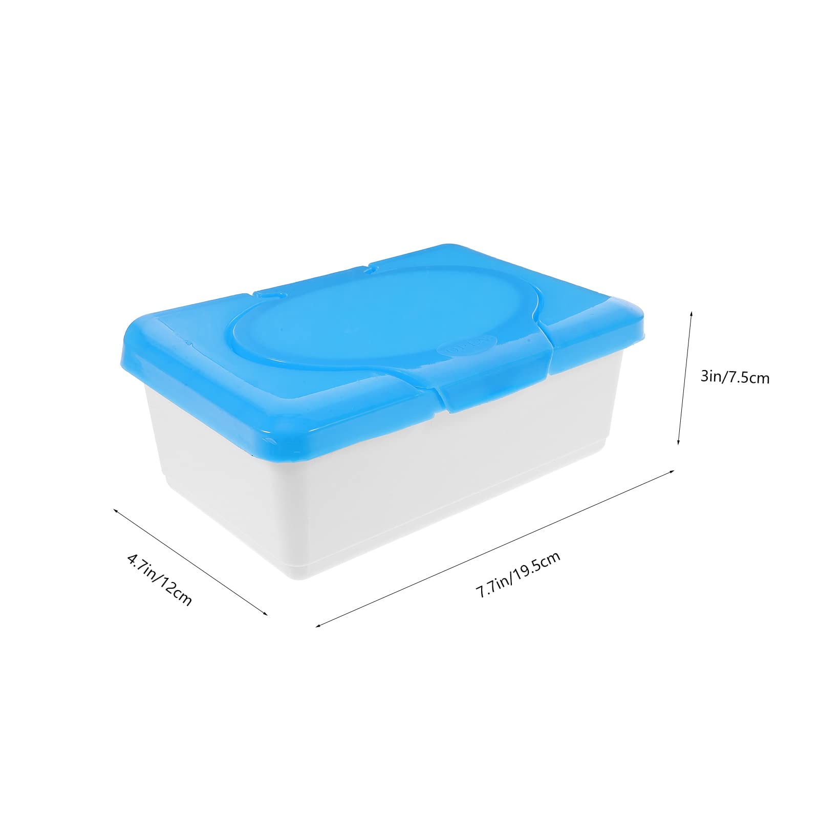 ARTIBETTER Wipes Dispenser Box Diaper Wipes Dispenser Baby Wipes Case Baby Wipe Holder Rectangular Paper Towel Container Dustproof Storage Organizer 2pcs…