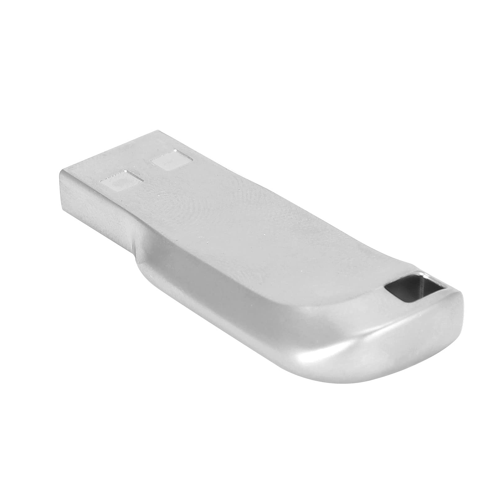 Lazmin112 Flash Drive,Metal Portable Uncovered 2.0 USB Thumb Memory Stick,Pen Drive, for Information Storage Data Transmission, 1/2/4/8/16/32/64/128 GB(Optional)(16g)