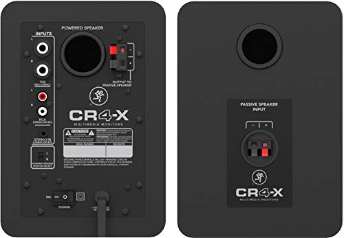Focusrite Scarlett 2i2 2x2 USB Audio Interface Full Studio Bundle with Creative Music Production Software Kit and CR4-X Pair Studio Monitors and 1/4” Instrument Cables