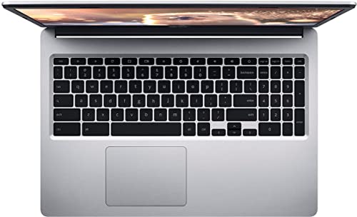 acer Chromebook 315 15.6 Inch FHD Touchscreen Laptop for College Students, School, Intel Celeron N4020, 4GB DDR4 RAM, 64GB eMMC, Chrome OS, LED Backlit Touch Display, Silver, PCM